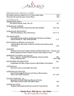 Amaro Ristorante, Adelaide, SA - GrubFinder