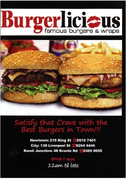 Burgerlicious, Bondi Junction, NSW - GrubFinder