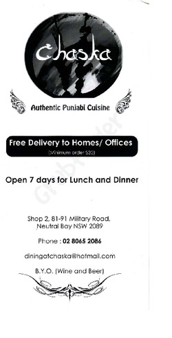 Chaska Punjabi Cuisine - GrubFinder