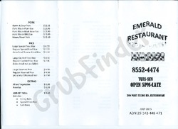 Emerald Restaurant, Hayborough, SA - GrubFinder