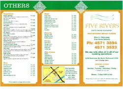 Five Rivers Cafe & Indian Restaurant - GrubFinder