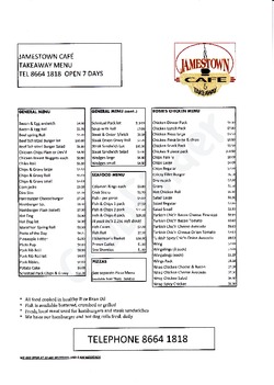 Jamestown Cafe, Jamestown, SA - GrubFinder