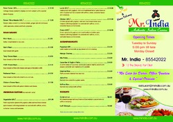 Mr India Port Elliot, Port Elliot, SA - GrubFinder