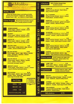 Malibu Burgers, Ballina, NSW - GrubFinder