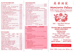 Mandarin Palace, Lismore, NSW - GrubFinder