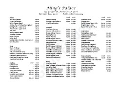 Ming’s Palace - GrubFinder