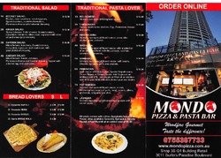 Mondo Pizza &Pasta Bar, Surfers Paradise, QLD - GrubFinder