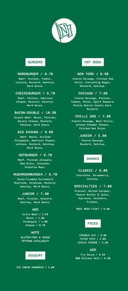 Nordburger, Norwood, SA - GrubFinder