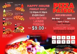 Pizza Patrol, Blair Athol, SA - GrubFinder