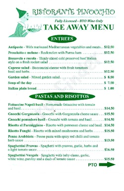 Ristorante Pinocchio, Mermaid Beach, QLD - GrubFinder