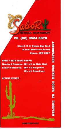 Sabor Mexican Restaurant, Gymea, NSW - GrubFinder