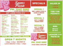 Sam's Pizza, Capalaba, QLD - GrubFinder