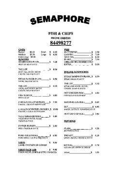 Semaphore Fish & Chips - GrubFinder