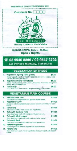 Spicy House Thai Restaurant - GrubFinder