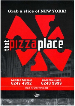 That Pizza Place, Canberra, ACT - GrubFinder