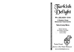 Turkish Delight, Belconnen, ACT - GrubFinder