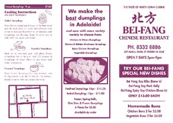 Bei-Fang Chinese Restaurant, Saint Morris, SA - GrubFinder