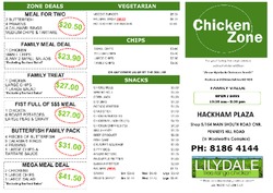 Chicken Zone - GrubFinder