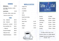 Coffee & Cod Chippery, Wurtulla, QLD - GrubFinder