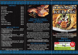 Cosmos Kebabs, Leederville, WA - GrubFinder