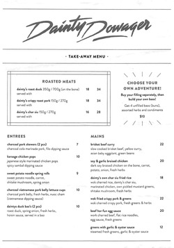 Dainty Dowager, Mount Lawley, WA - GrubFinder