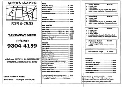 Golden Snapper Fish & Chips, Merriwa, WA - GrubFinder