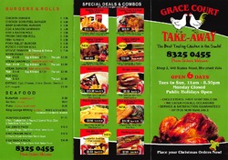 Grace Court Take-Away, Morphett Vale, SA - GrubFinder