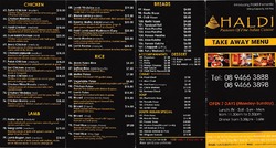 Haldi, Fremantle, WA - GrubFinder