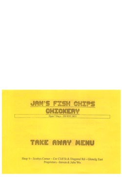 Jan’s Fish Chips Chickery - GrubFinder