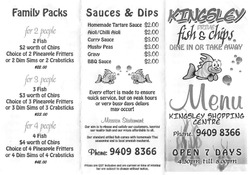 Kingsley Fish and Chips, Kingsley, WA - GrubFinder
