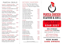 Plucka Chicken Seafood & Grill, West Lakes, SA - GrubFinder
