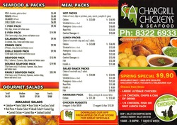 SA Chargrill Chickens & Seafood, Hallett Cove, SA - GrubFinder