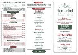 Tamarind, Mount Hawthorn, WA - GrubFinder
